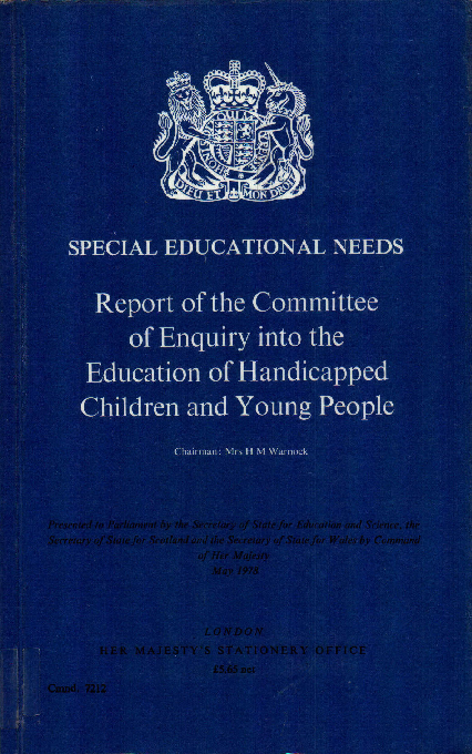 (PDF) Warnock report