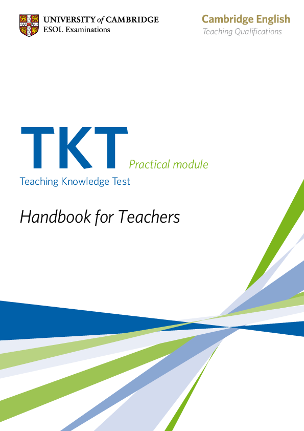 (PDF) TKTPr actical module Handbook for Teachers Teaching Qualifications