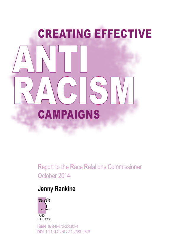 (PDF) Creating effective Anti-Racism Campaigns