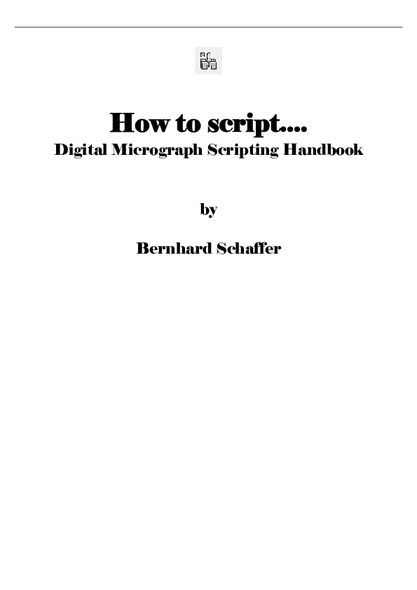 (PDF) How To Script - Table of Contents and preview