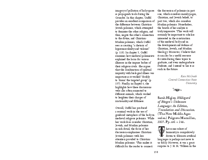(PDF) Sarah Higley, Hildegard of Bingen's Unknown Language: An Edition ...