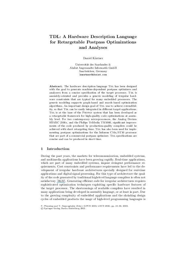 Pdf Daop Adl An Architecture Description Language For Dynamic Component And Aspect Based