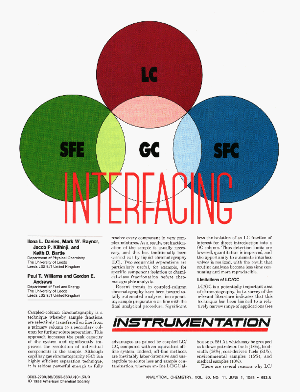 (PDF) LC/GC, SFC/GC, and SFE/GC