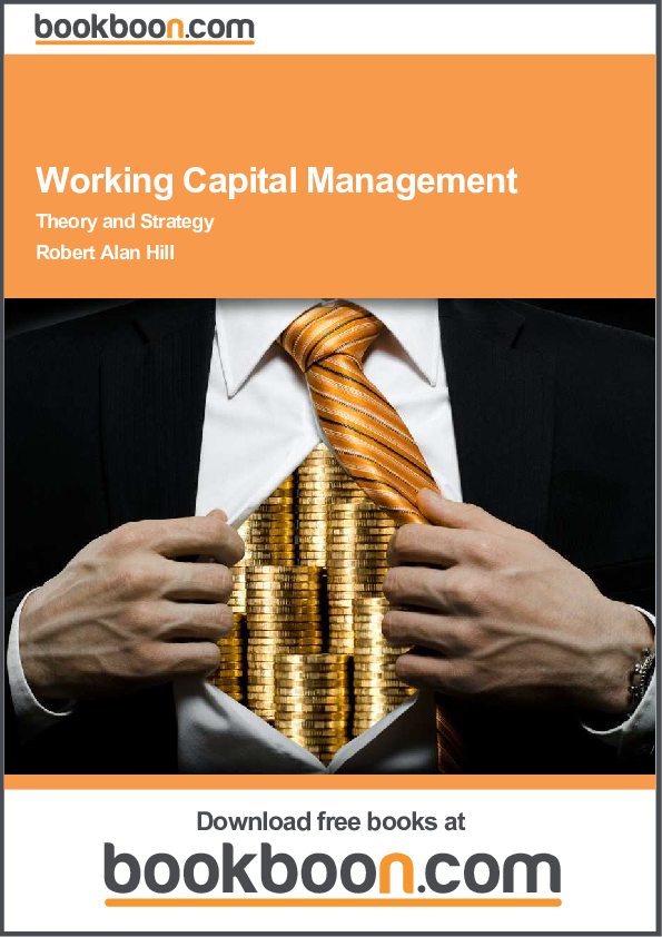 (PDF) Working Capital Management Theory and Strategy