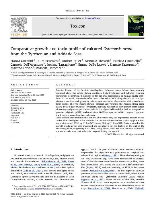(PDF) Toxin production, growth kinetics and molecular characterization ...