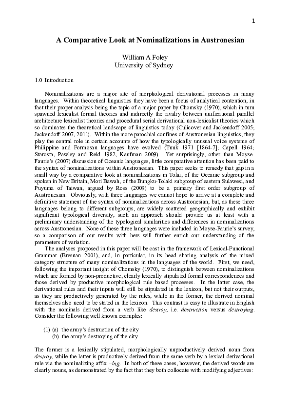 (DOC) A Comparative Look at Nominalizations in Austronesian.docx