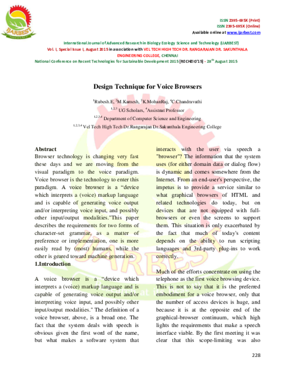 (PDF) Design Technique for Voice Browsers.pdf