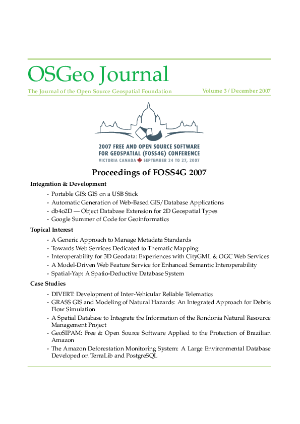 (PDF) Automatic Generation of Web-Based GIS/Database Applications