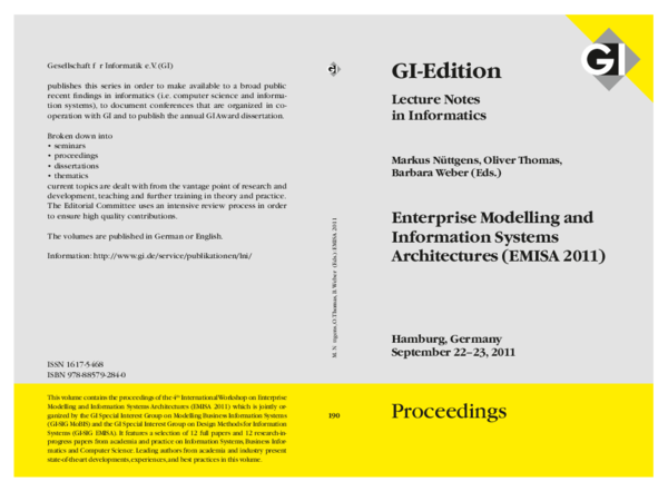 (PDF) A Generic Multi-purpose Conceptual Model Analysis Approach - Conceptual Specification and ...