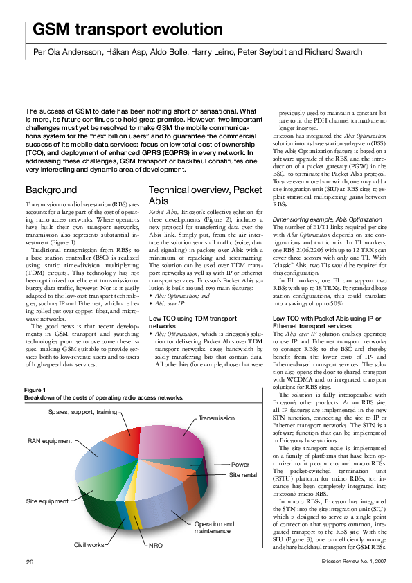 (PDF) Gsm transport web