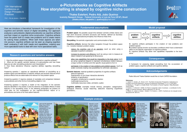 e-Picturebooks as Cognitive Artifacts [poster] (2016)