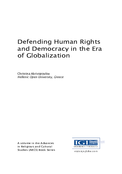 (PDF) Language Human Rights: A New Right Rising in the Era of Globalization