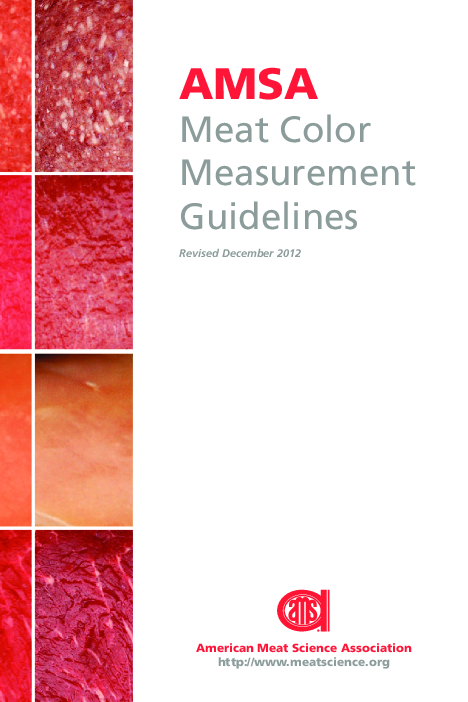 (PDF) Meat color measurement guidelines