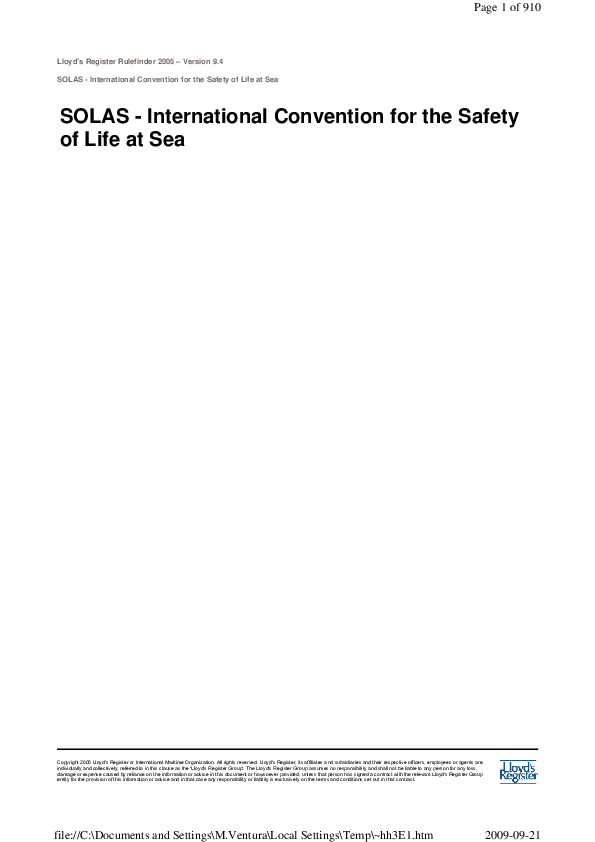 (PDF) SOLAS