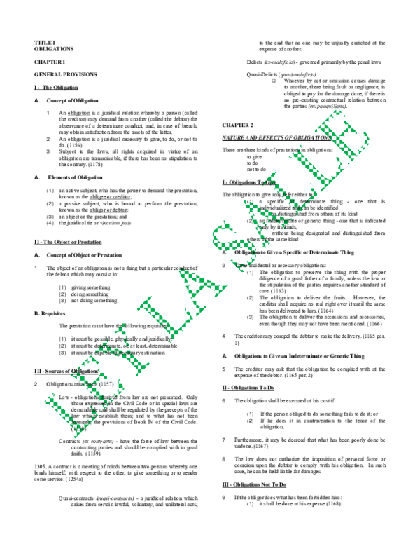 (PDF) TITLE I OBLIGATIONS CHAPTER 1 GENERAL PROVISIONS