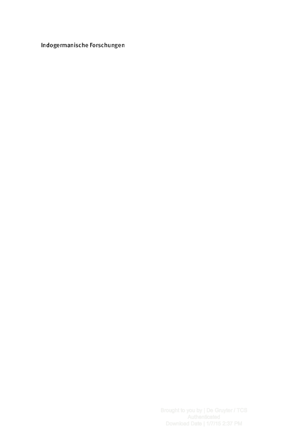 Monosyllabic circumflexion or shortening? -- The treatment of the long ...
