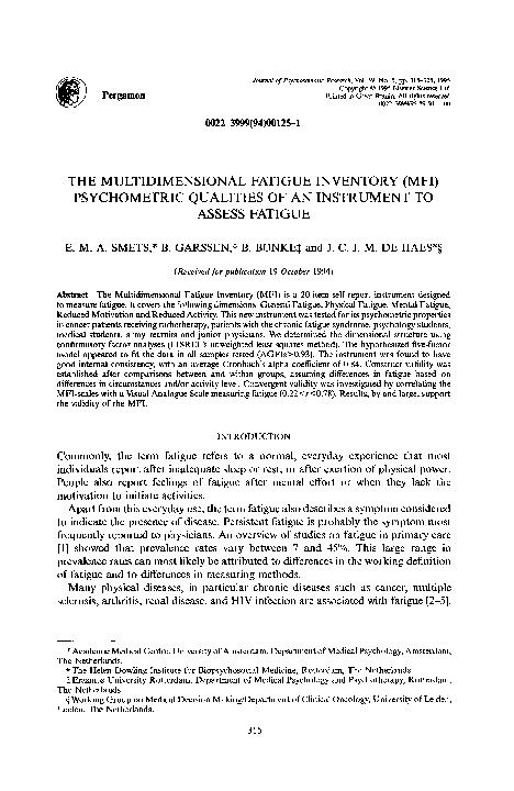 multidimensional fatigue inventory (mfi-20) pdf