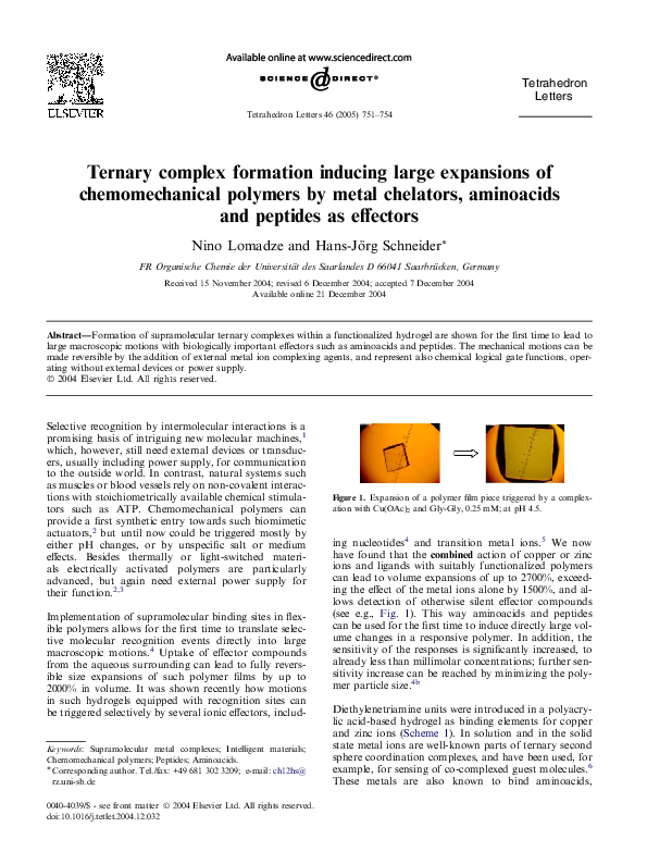 (PDF) Ternary complex formation inducing large expansions of ...