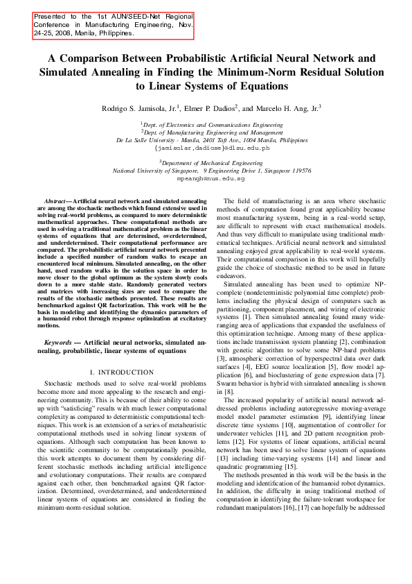 (PDF) A Comparison Between Probabilistic Artificial Neural Network and Simulated Annealing in ...