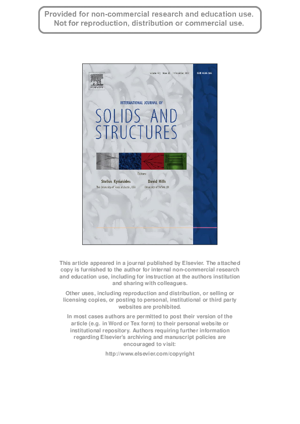 (PDF) Elastic behaviour of a regular lattice for meso-scale modelling ...