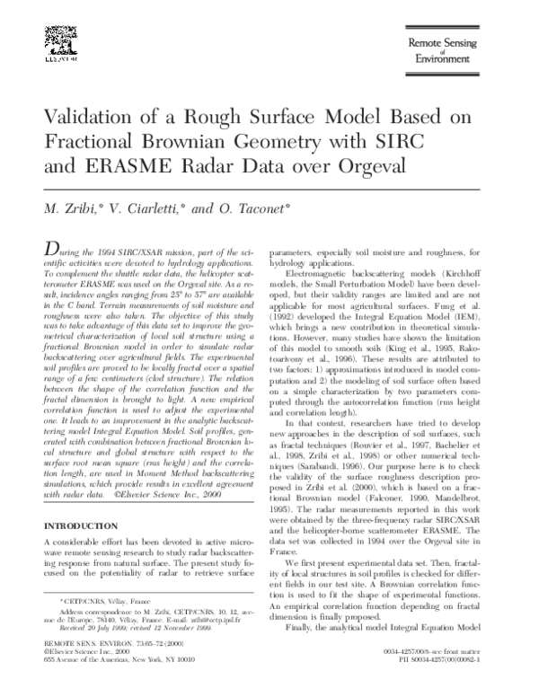(PDF) Inversion of Three Layers Multi-Scale SPM Model Based on Neural Network Technique for the ...