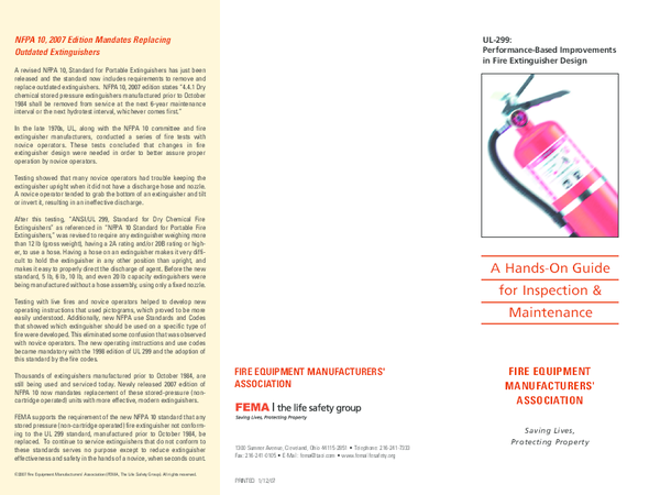 (PDF) UL-299: Performance-Based Improvements in Fire Extinguisher Design A Hands-On Guide for ...