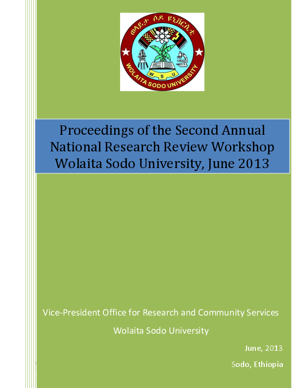 (PDF) Wolaita Sodo University Proceedings II.pdf