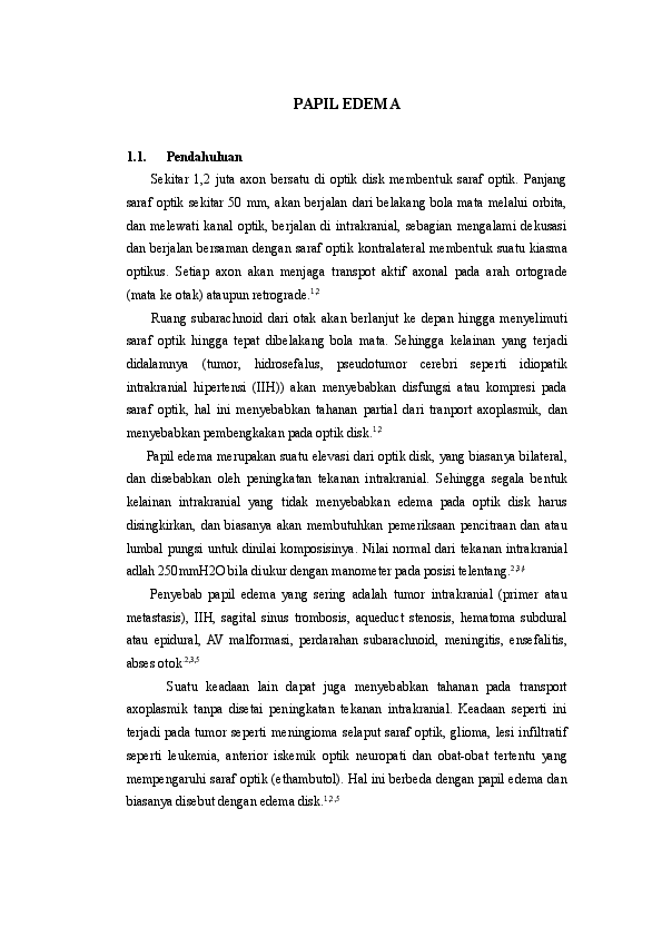 (DOC) PAPIL EDEMA