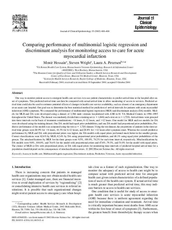pdf-comparing-performance-of-multinomial-logistic-regression-and-discriminant-analysis-for