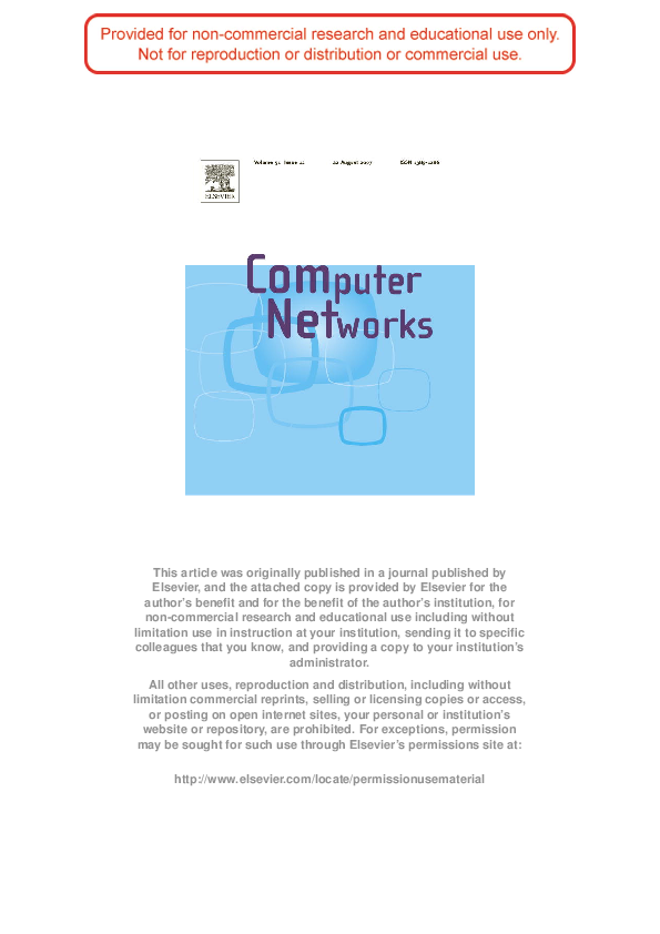 (PDF) Threshold cryptography in P2P and MANETs: The case of access control