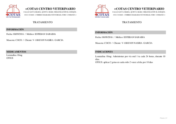 (PDF) COTAS CENTRO VETERINARIO +COTAS CENTRO VETERINARIO | FAVN-Rabies ...