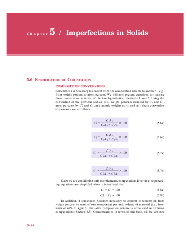 (PDF) 5.6 SPECIFICATION OF COMPOSITION COMPOSITION CONVERSIONS