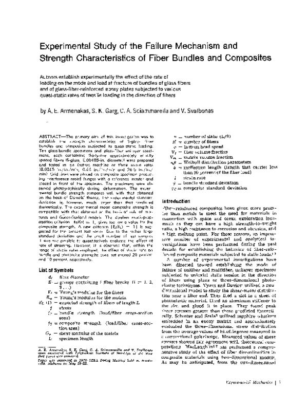 (PDF) A bounding approach to the strength of composite materials | Car; Zwebem - Academia.edu