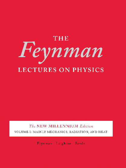 (PDF) The Feynman Lectures on Physics - VOL1