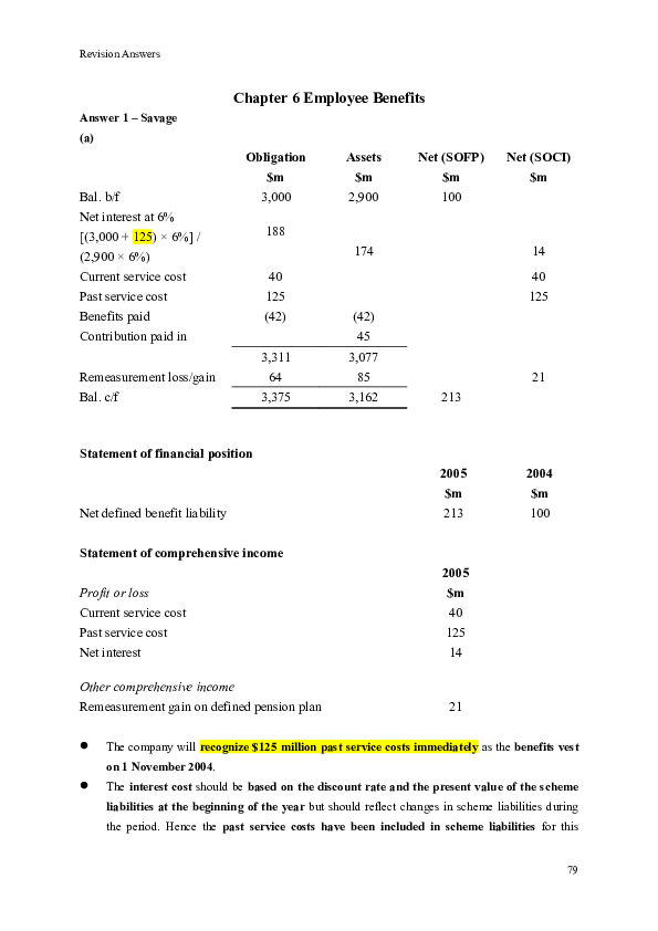 (DOC) Chapter 6 Employee Benefits