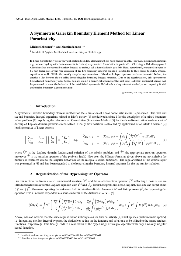 (PDF) Symmetric Galerkin boundary element method for quasi-brittle-fracture and frictional ...
