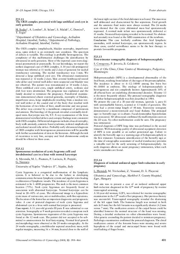 (PDF) P25.11: The OEIS complex presented with large umbilical cord cyst ...