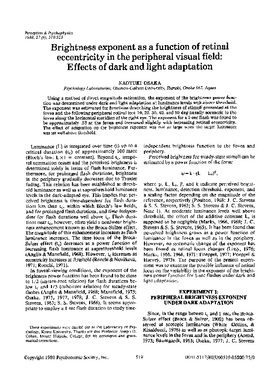 (PDF) Fundamentals of the Human Foveal Vision System | Grant Gerhart ...