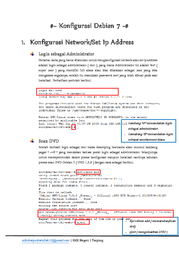 (PDF) Modul Debian 7 by Akhdiat Q