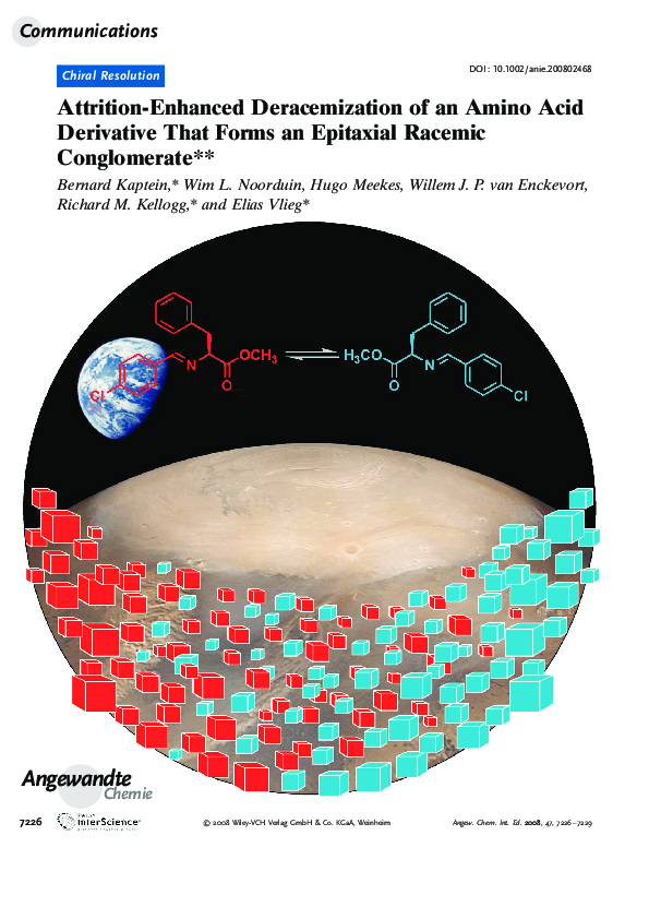 (PDF) Attrition-Enhanced Deracemization of an Amino Acid Derivative ...