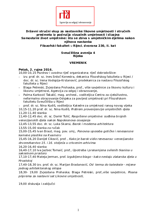 (DOC) Izgubljeno blago: kako nestaju zlatarska djela u Hrvatskoj ...