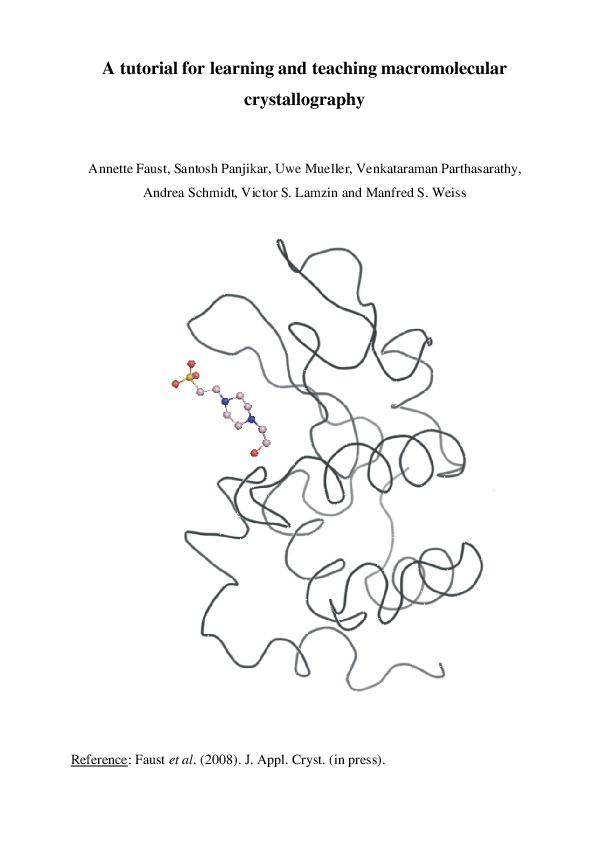 (PDF) A tutorial for learning and teaching macromolecular crystallography