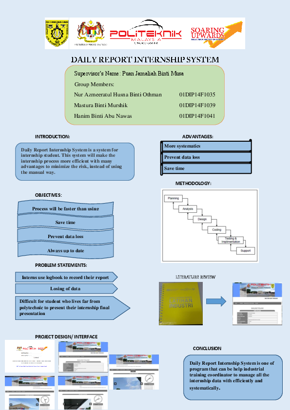 (PDF) DAILY REPORT INTERNSHIP SYSTEM