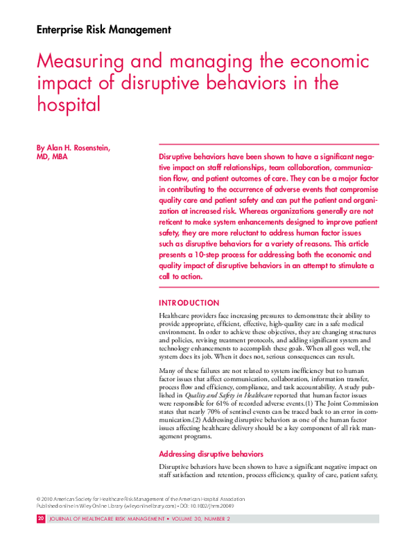 pdf-measuring-and-managing-the-economic-impact-of-disruptive-behaviors-in-the-hospital-alan