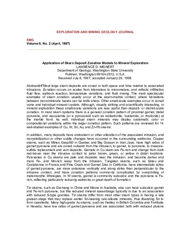 (DOC) EXPLORATION AND MINING GEOLOGY JOURNAL.doc