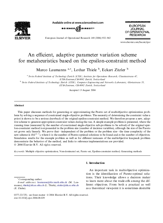 (PDF) User acceptance of multi-criteria decision support systems: The impact of preference ...