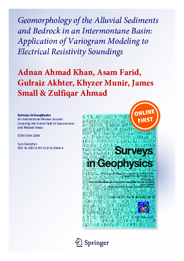 (PDF) 3D Geomodeling of Alluvial Sediments