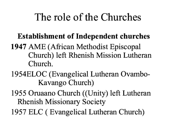 (PPT) LSU3532 The role of the Churches (1)