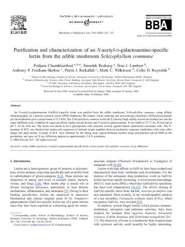 (PDF) Purification and characterization of N-acetylmuramyl-l-Alanine ...