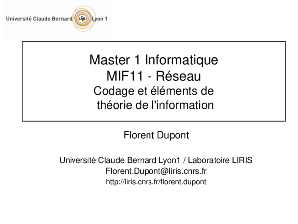codage informatique pdf